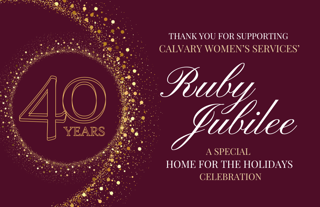 An Evening of Inspiration: Calvary’s Ruby Jubilee Recap - Calvary Women's Services